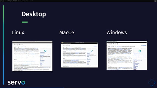 Servo Web Rendering Engine Reboot | PDF