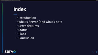 Servo Web Rendering Engine Reboot | PPT | Free Download