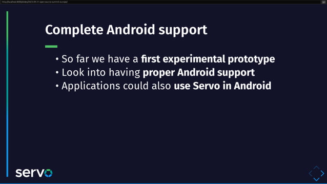 Servo Web Rendering Engine Reboot | PDF