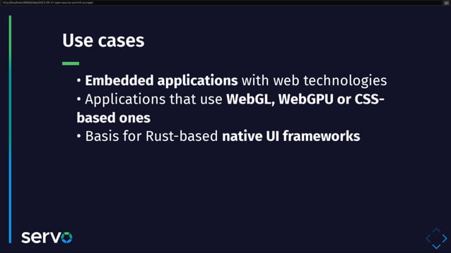 Servo Web Rendering Engine Reboot | PDF