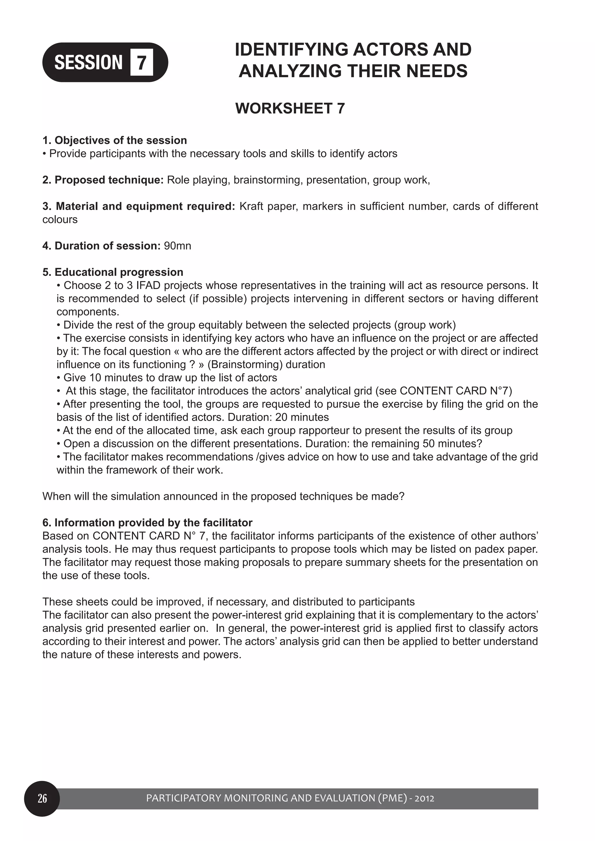 Introduction to Participatory Monitoring-Evaluation | PDF