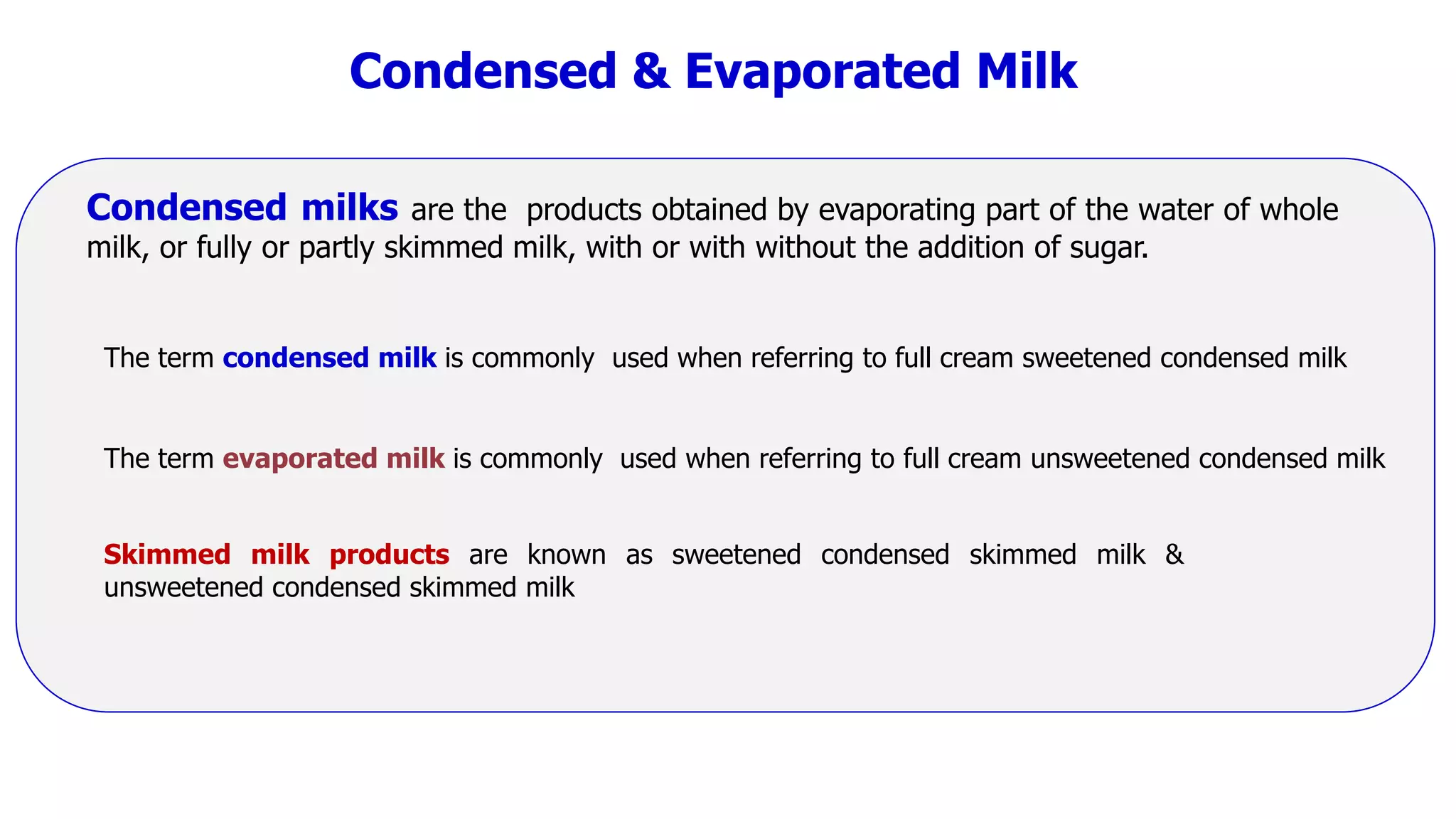 Condensed milk | PPTX