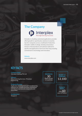 Manufacturing x - Success Story 2019 - Interplex | PDF