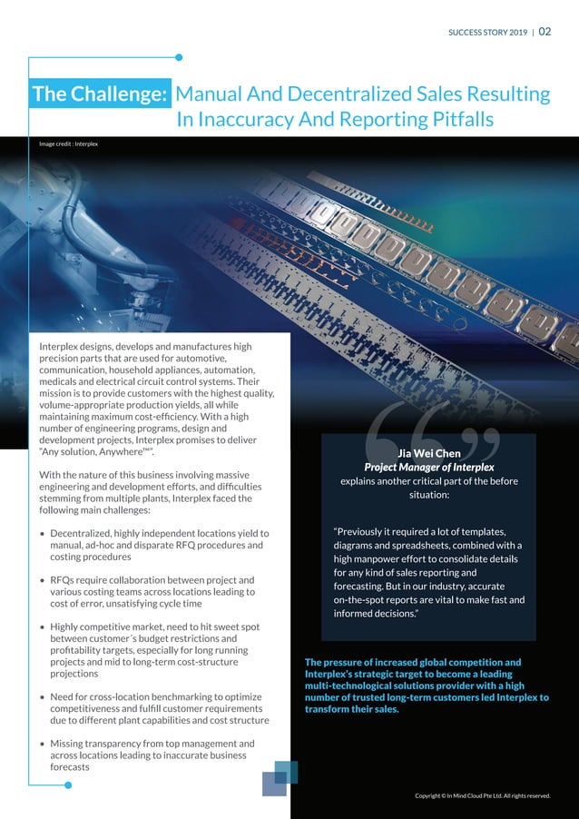 Manufacturing x - Success Story 2019 - Interplex | PDF