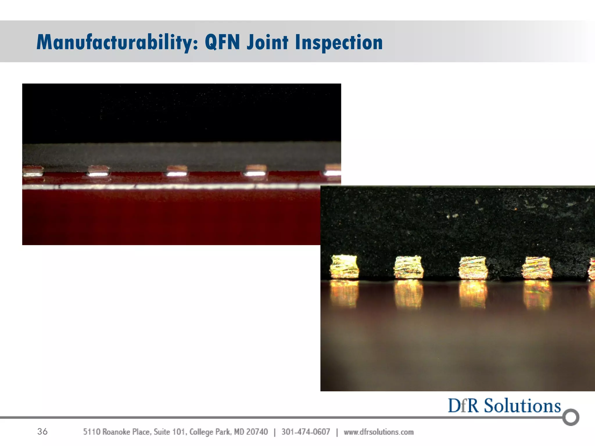 Manufacturability & reliability challenges with qfn | PDF