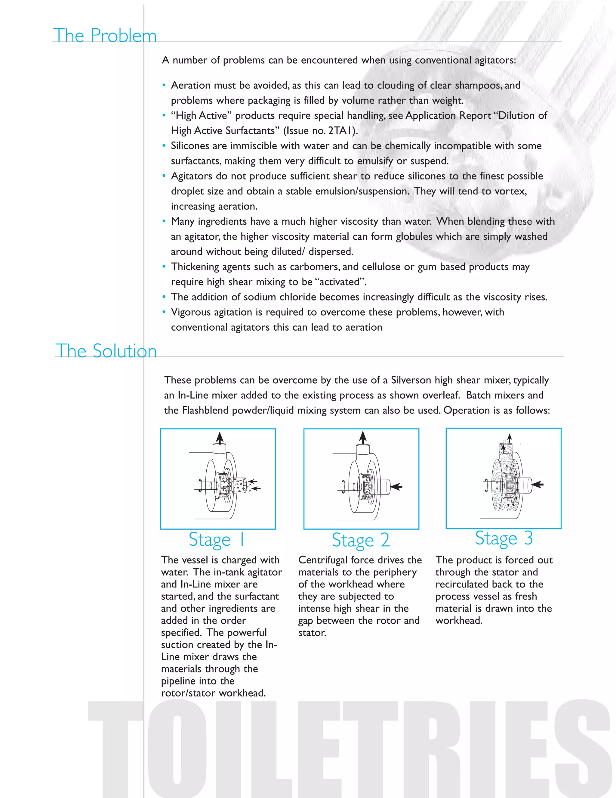 Toiletries Industry Case Study: Manufacturing Shampoos | PDF