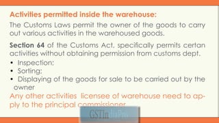 Manufacture and other operations in warehouse regulations 2019(moowr ...