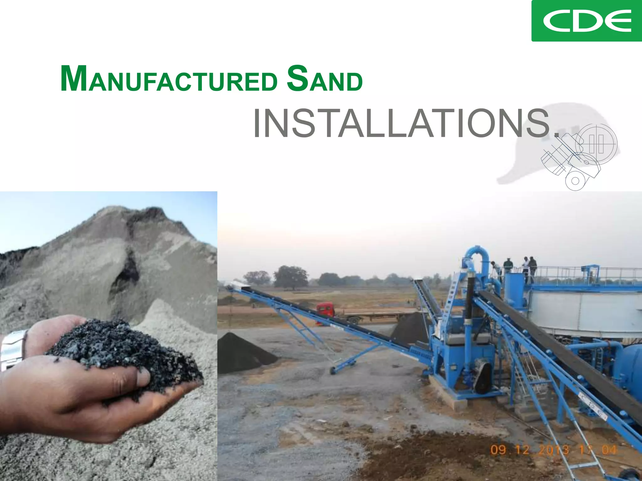 Manufactured sand outlook 2014 | PPTX | Geology | Science