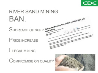 Manufactured sand outlook 2014 | PPTX | Geology | Science