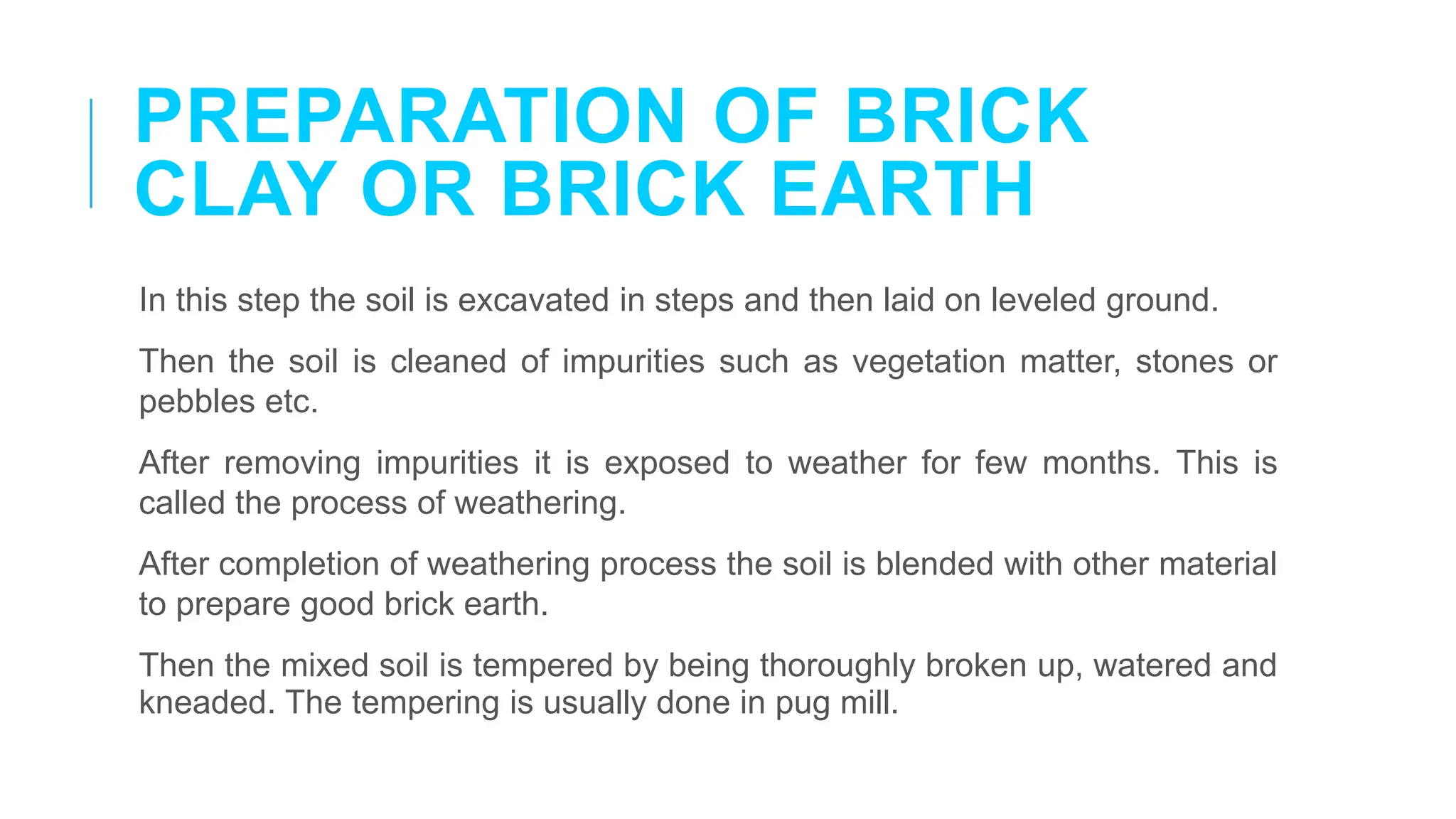 Manufacture of Brick.pptx | Woodworking | Arts and Crafts