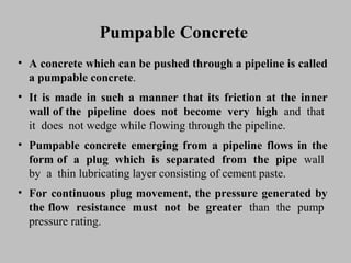 Manufacture of Concrete by various processes | PDF