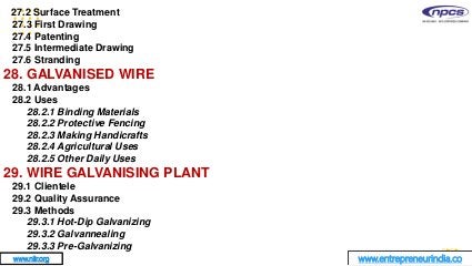 Manufacture of Electrical Cables, Wire and Wire Products Handbook | PPT