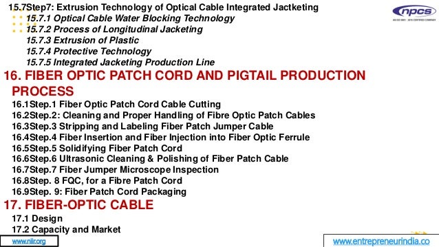 Manufacture of Electrical Cables, Wire and Wire Products Handbook | PPT