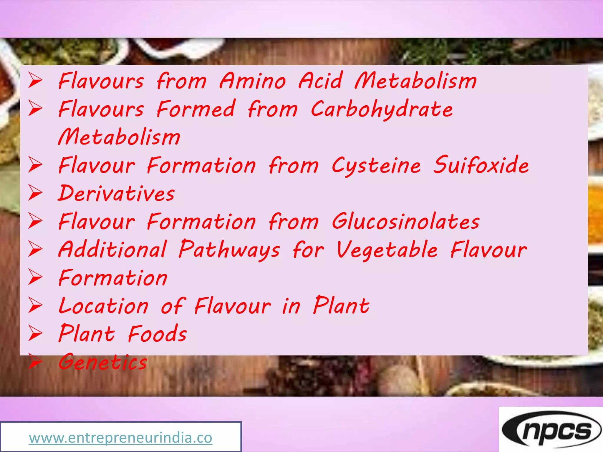 Manufacture of Food Flavours, Flavorings Materials, Natural Food ...