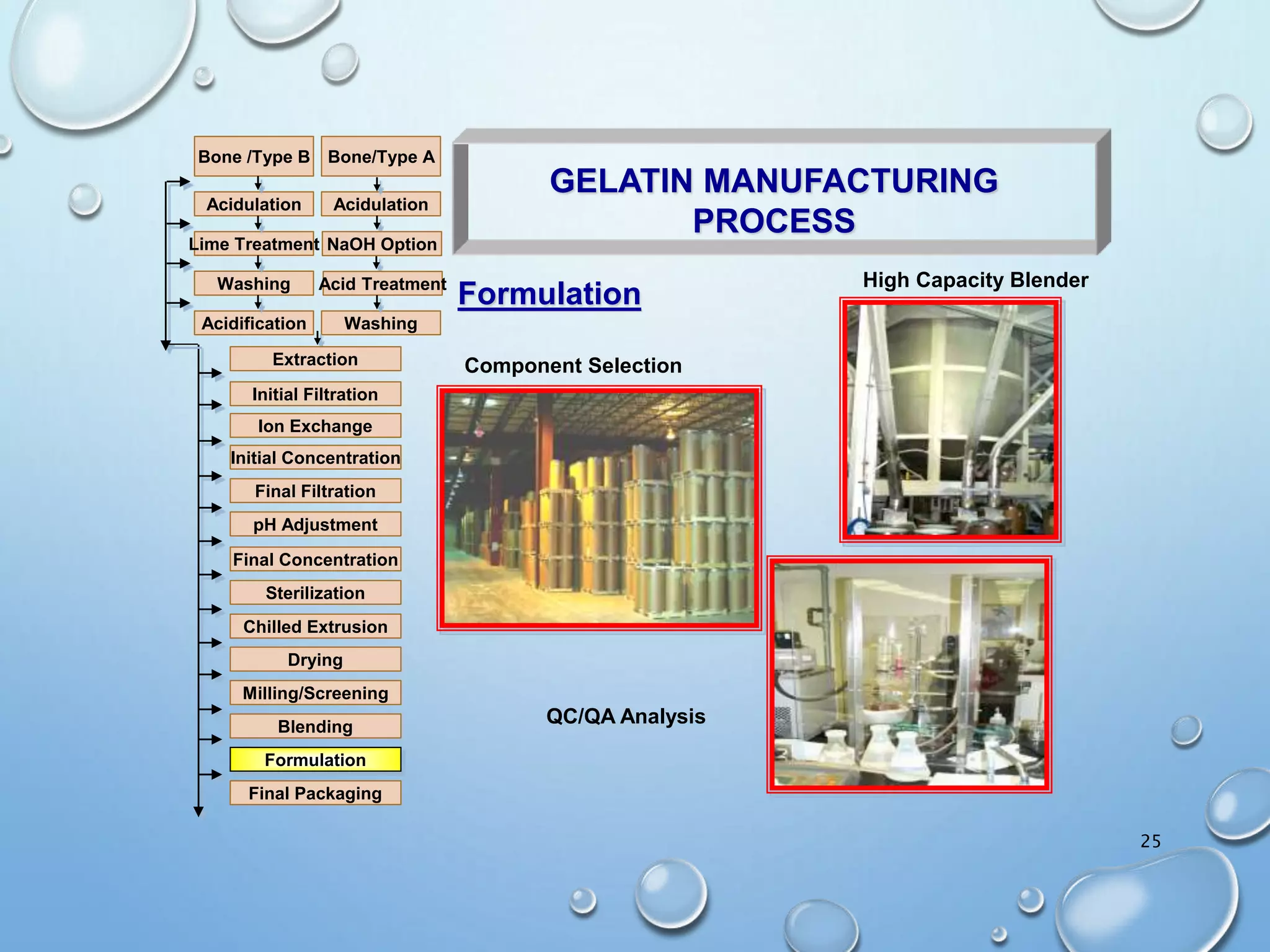 Manufacture of gelatin | PPTX