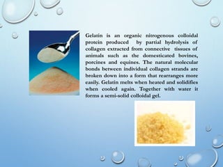 Manufacture of gelatin | PPTX