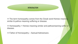 MANUFACTURE OF HOMEOPATHY.pptx