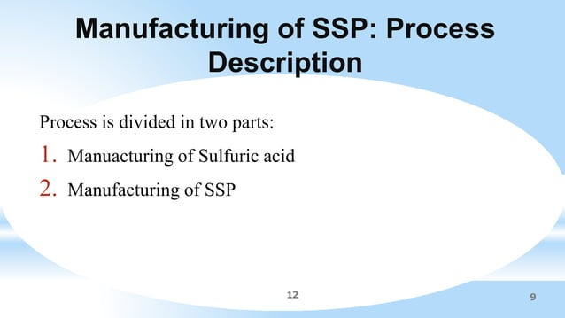 Manufacture of manufacturing of single superphosphate and triple superphospahte ssp | PDF ...