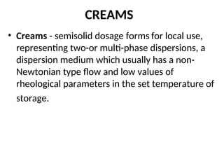 Manufacture of Ointments, Liquids, and creams.ppt