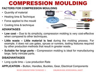 Manufacture of plastic components | PDF
