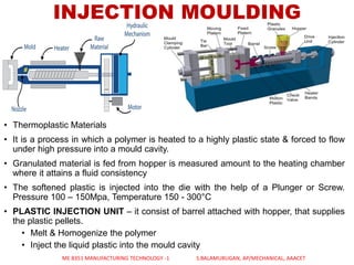 Manufacture of plastic components | PDF