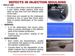 Manufacture of plastic components | PDF