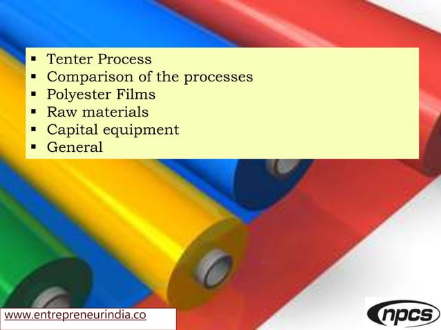 Manufacture of Plastic Films, HDPE and Thermoset Plastics | PPT