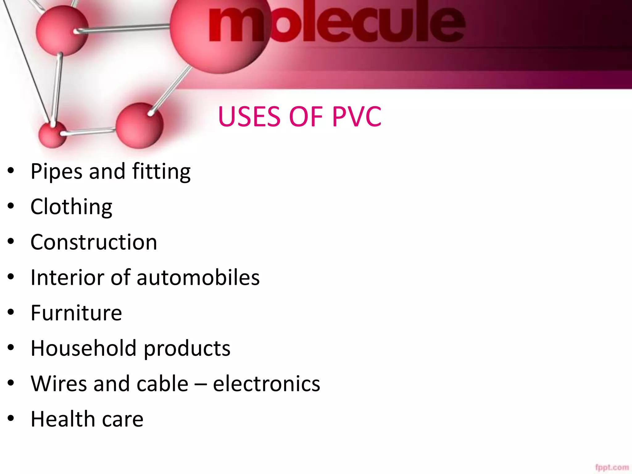 Manufacture of polyvinyl chloride | PPTX