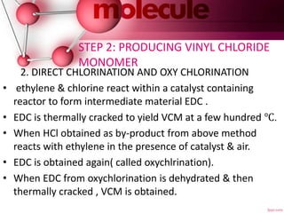 Manufacture of polyvinyl chloride | PPTX