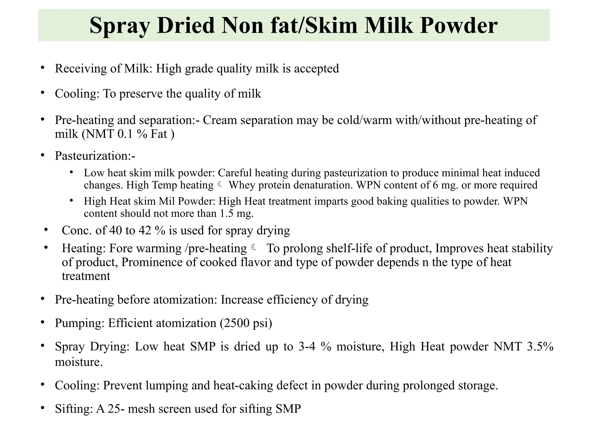 Manufacture of SMP and WMP and their physical properties.pptx