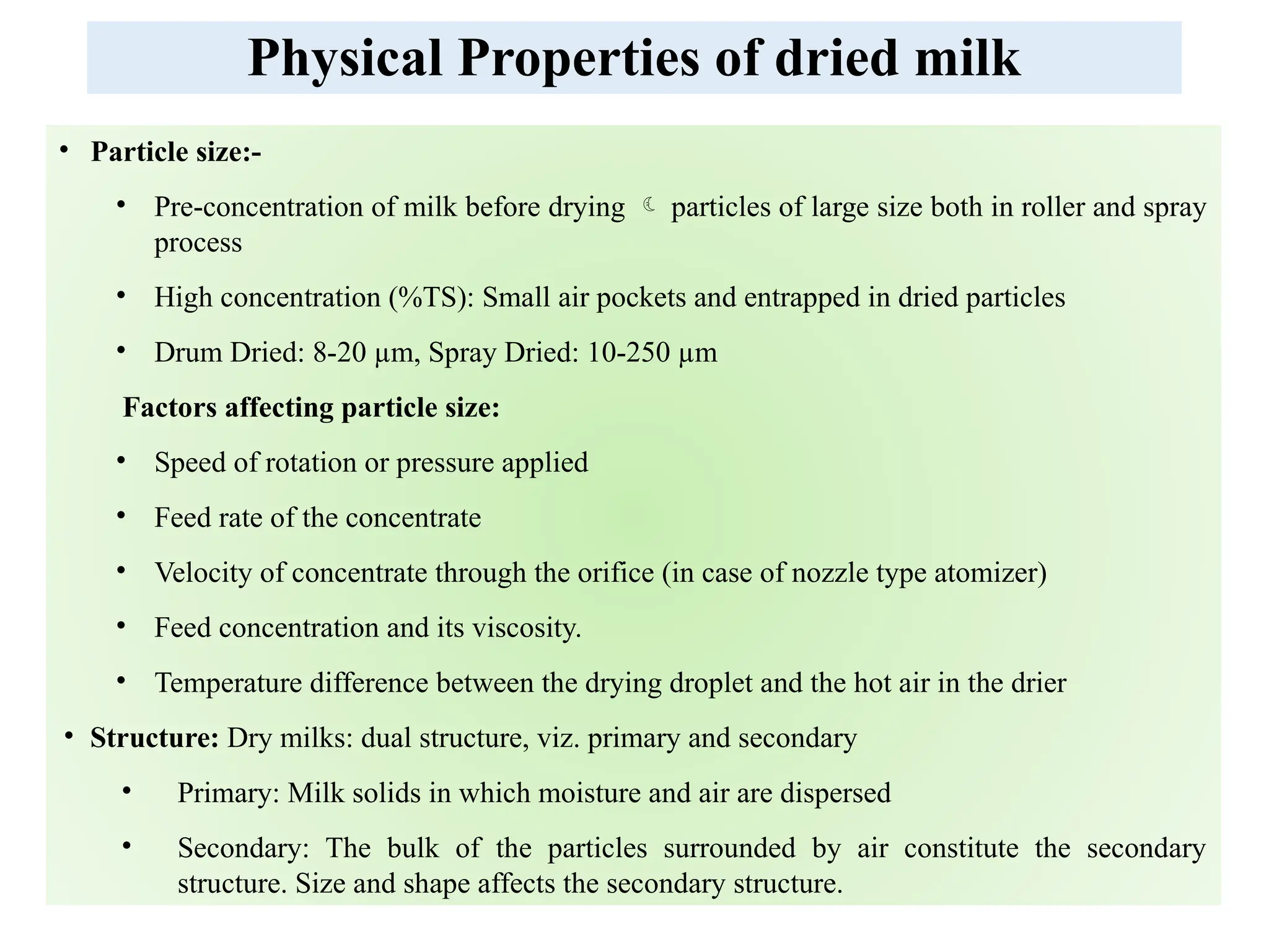 Manufacture of SMP and WMP and their physical properties.pptx