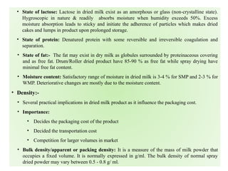 Manufacture of SMP and WMP and their physical properties.pptx