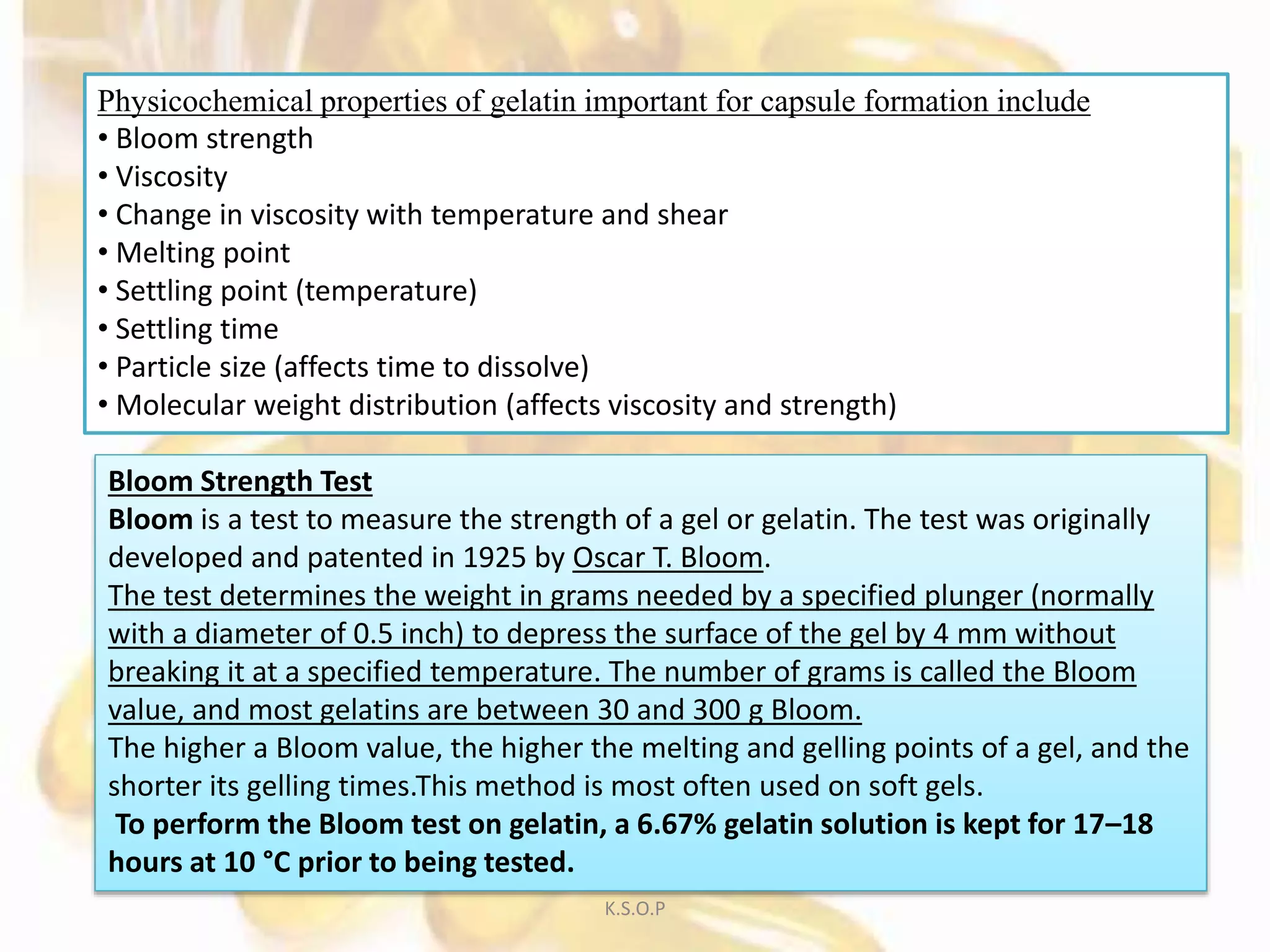 Manufacture of soft gelatin capsule | PPTX