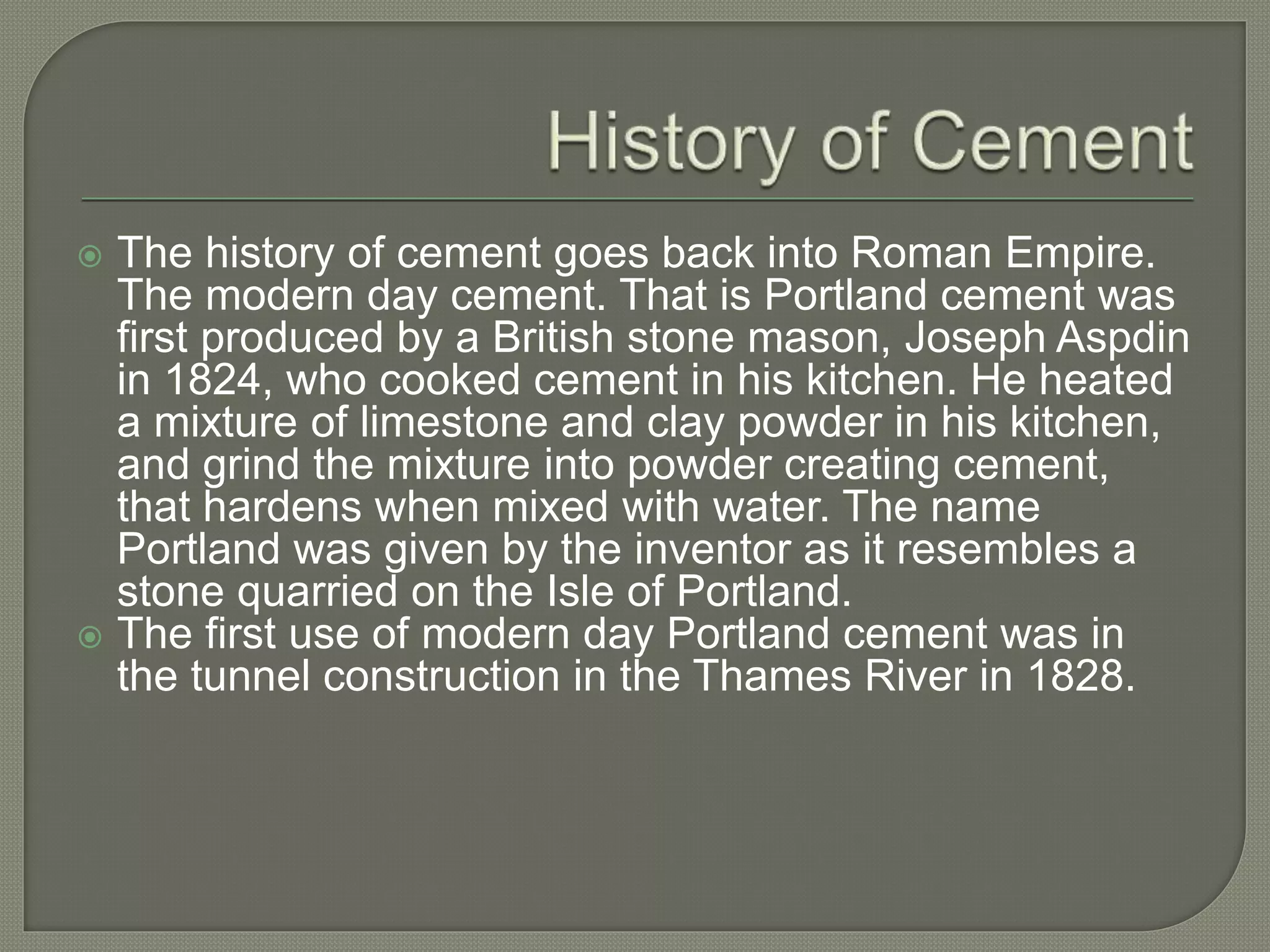 Manufacture process of cement | PPTX