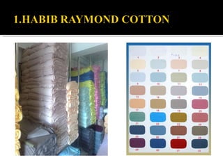 HABIB TEXTILE FABRIC DETAIL | PPT