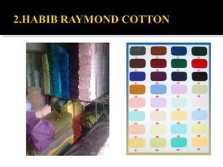 HABIB TEXTILE FABRIC DETAIL | PPT