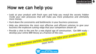 Solutions for Manufacturers in Offsite Construction | PPT