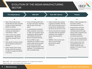 Manufacturing Sector Report May 2018 | PPT