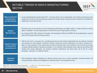 Manufacturing Sector Report - December 2018 | PPT