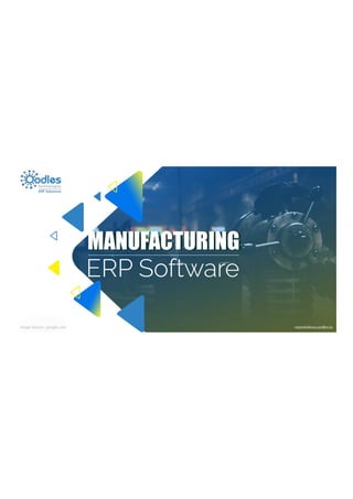 Manufacturing erp-software | PPT
