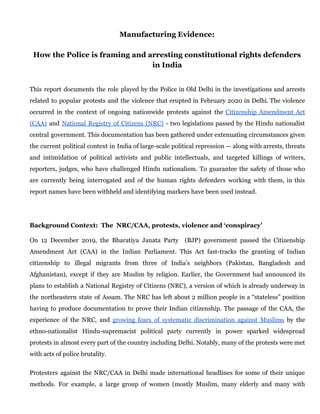 Manufacturing evidence-1 | PDF