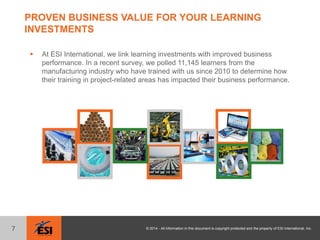 Manufacturing Project Management Training Solutions | PDF