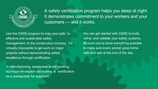 Manufacturing Safety Alliance of BC | PPT