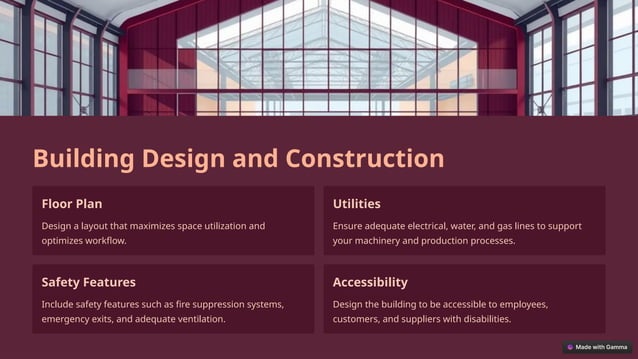 Manufacturing-Shop-Establishment-and-Layout | PPTX
