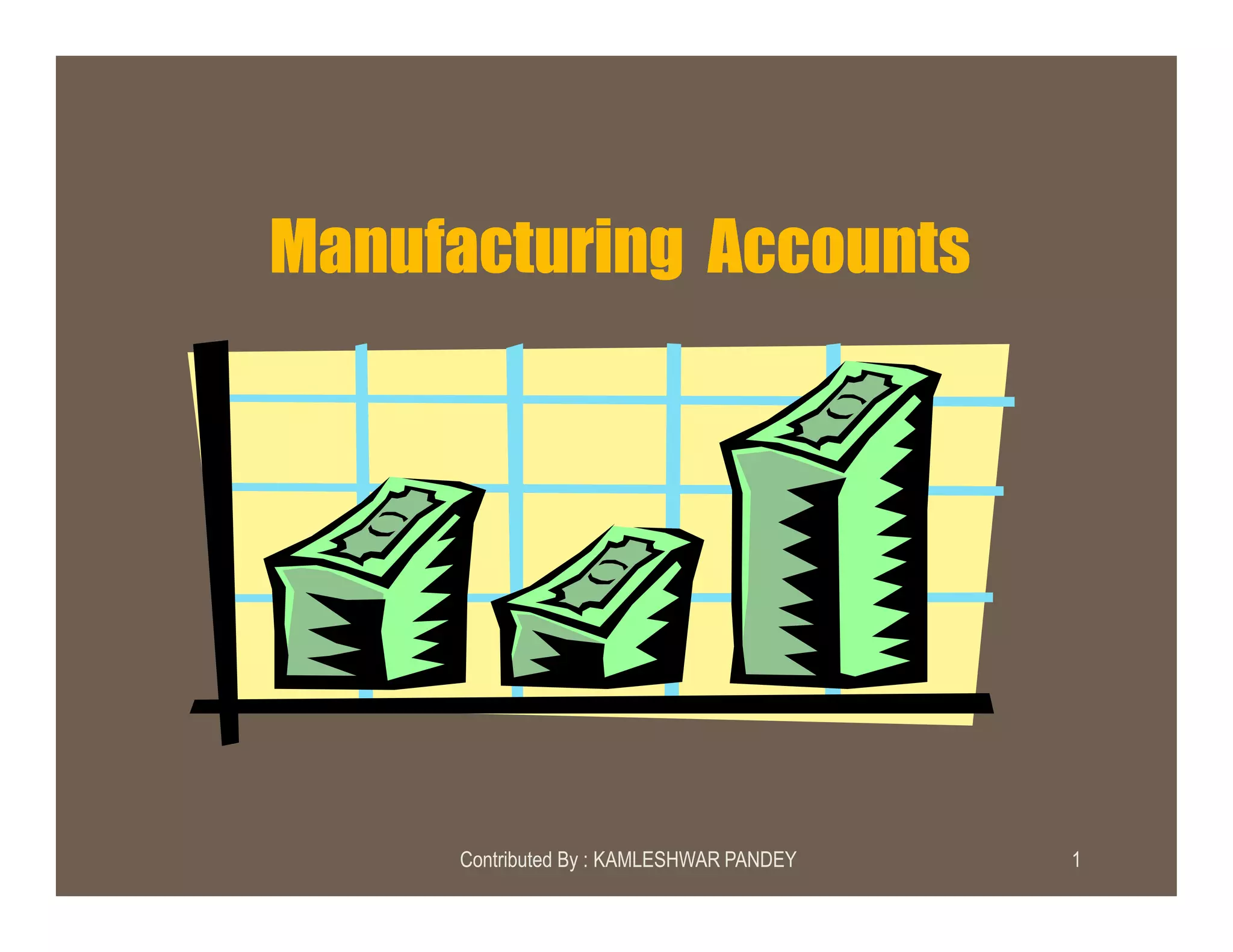 Manufacturing accounts | PDF