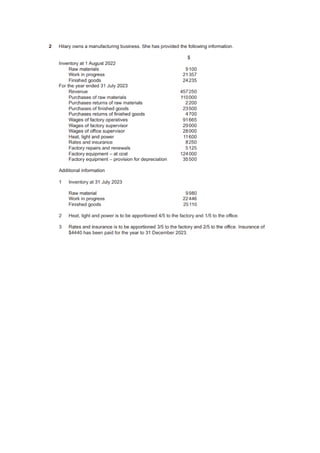 MANUFACTURING ACCOUNTS PRACTICE QUESTIONS.pdf