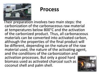 Manufacturing activated carbon | PDF