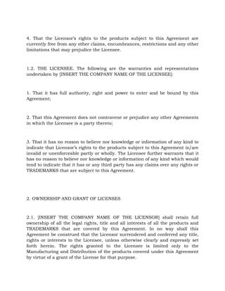 MANUFACTURING AND DISTRIBUTION AGREEMENT | PDF