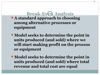 Manufacturing and process selection design | PPT