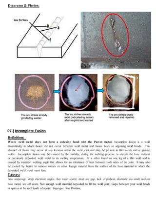 Welding Defects | DOCX